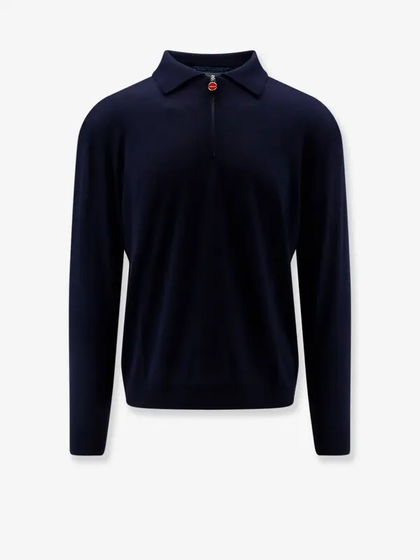 Kiton Wool Polo Shirt