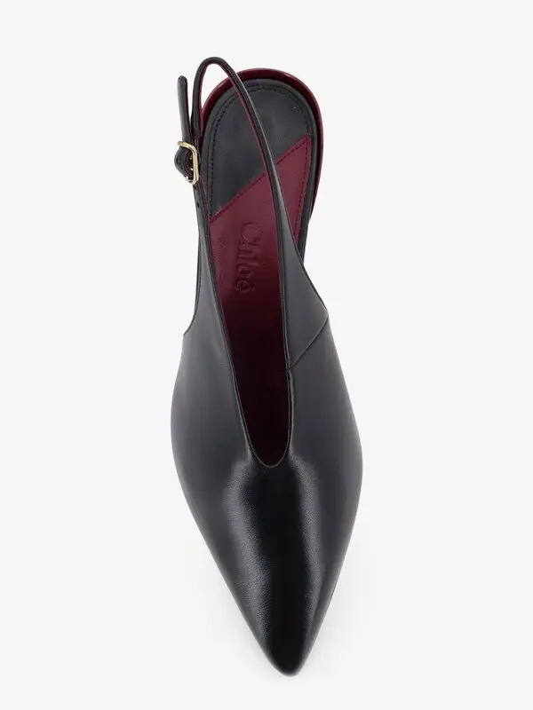 Chloé Suzie Leather Pumps