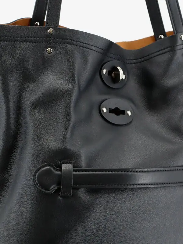 ZANELLATO A Spasso Leather Shopping Bag