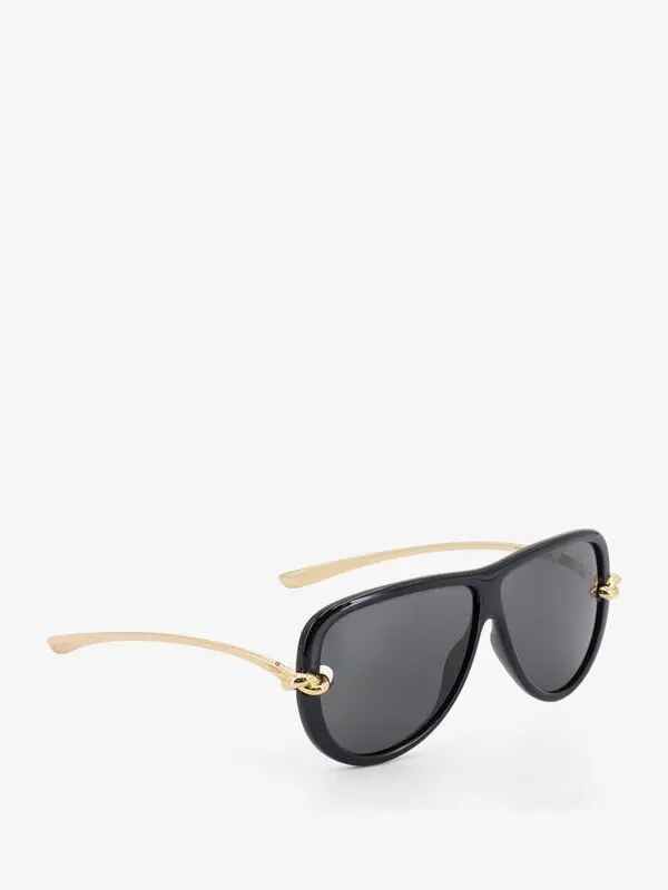 Bottega Veneta Knot Aviator Acetate Sunglasses