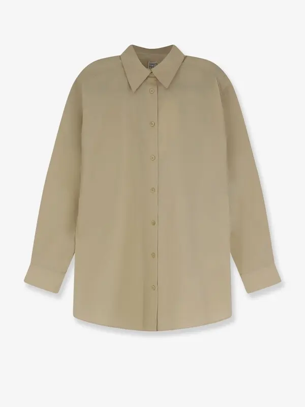 TOTEME Classic Tumbled Organic Cotton Shirt