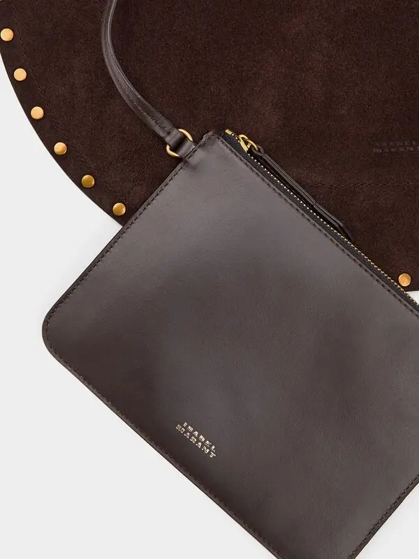 Isabel Marant Étoile Oskan Hobo Suede Shoulder Bag