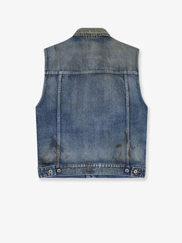 Rick Owens Sleeveless Denim Jacket