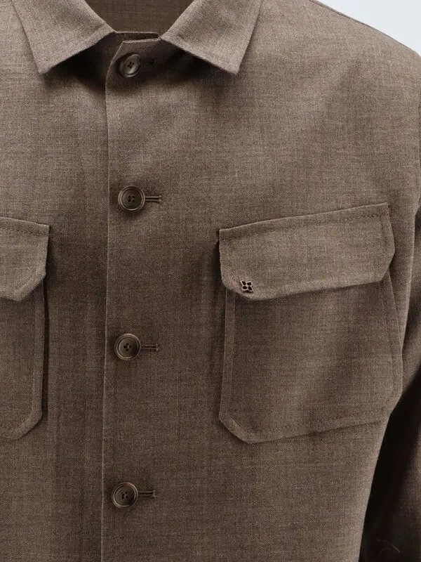 Tagliatore Calvin Virgin Wool Shirt/jacket