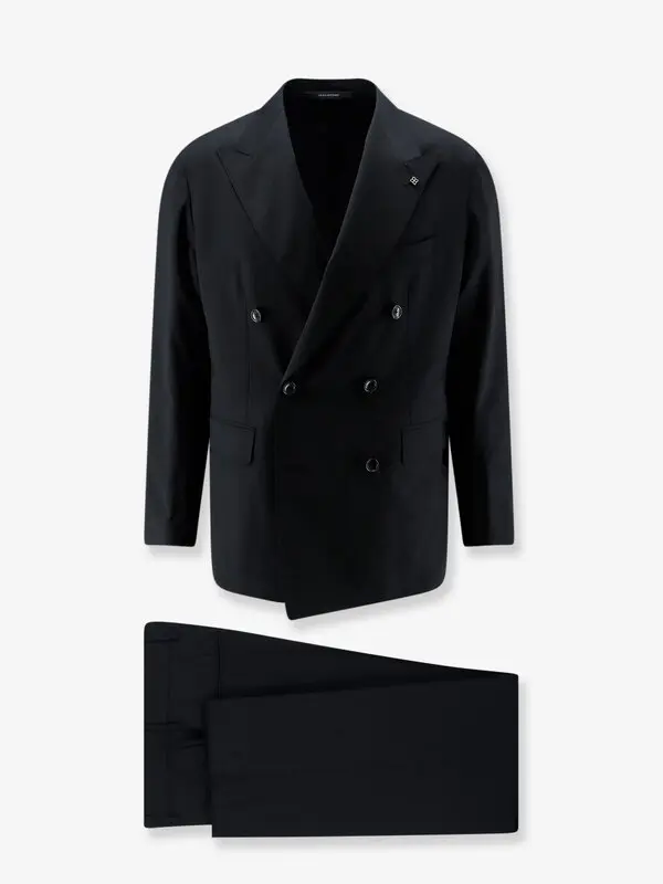 Tagliatore Double-breasted Virgin Wool Suit