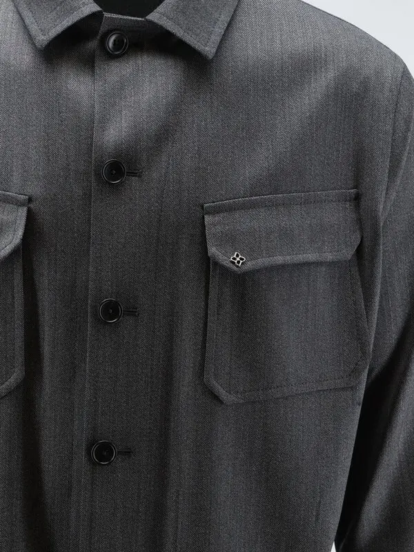 Tagliatore Calvin Virgin Wool Shirt/jacket