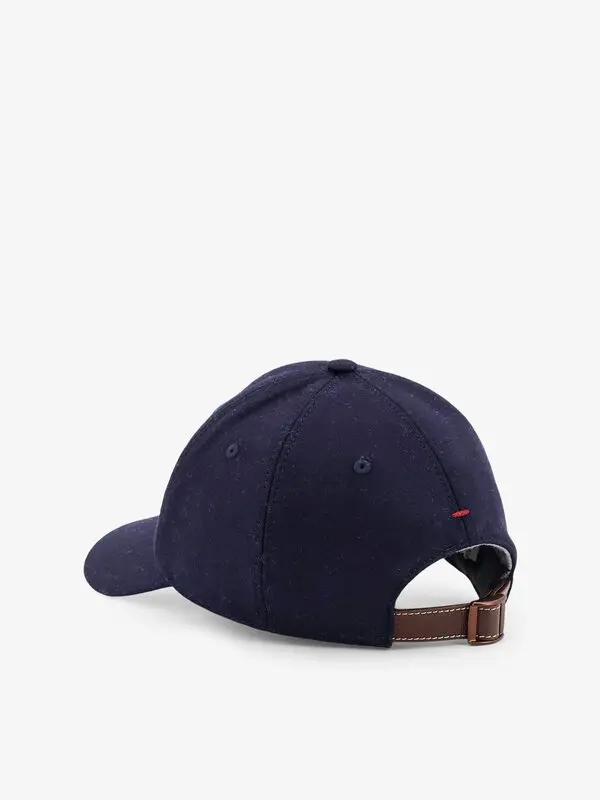Brunello Cucinelli Virgin Wool Baseball Hat