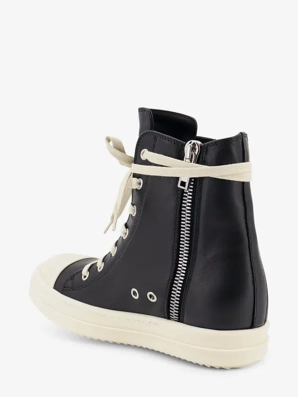 Rick Owens Leather Sneakers