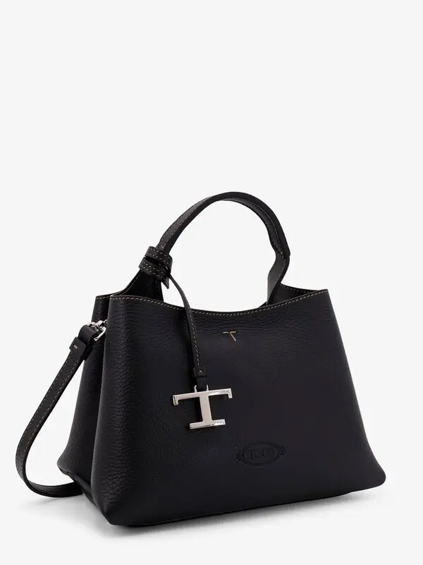 TOD'S Micro Leather Crossbody Bag With Iconic Stitching On The Front