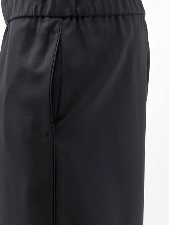 Loewe Wool Trousers With Logo Detail