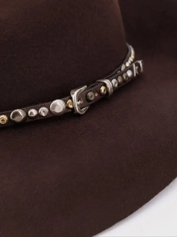 GOLDEN GOOSE Golden Fedora Hat