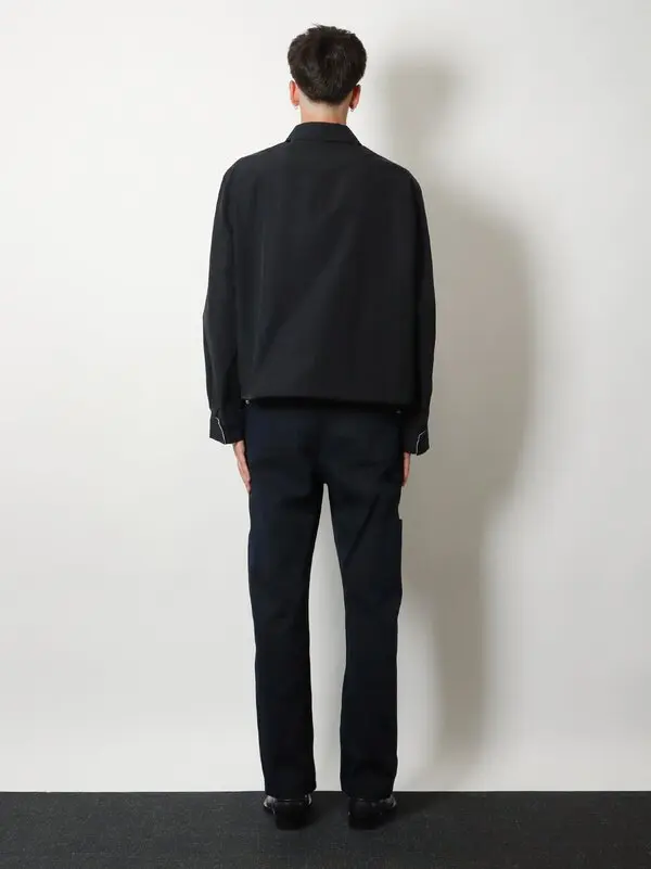 Loewe Cotton Blend Jacket With Logo Embroidery