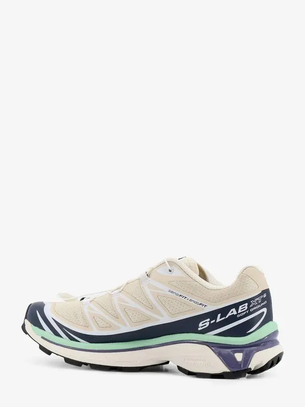 SALOMON Xt-6 Nylon Sneakers With Side Logo Print - Beige