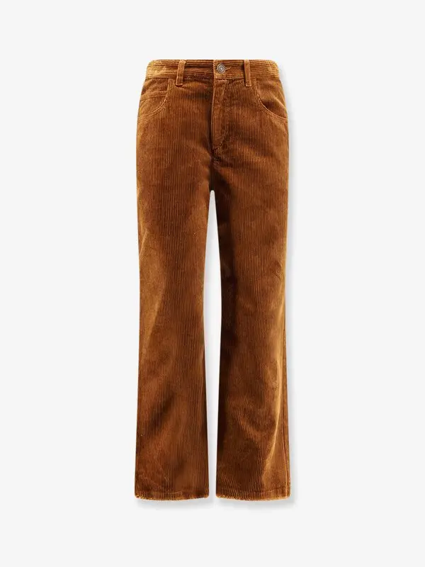 MARANT ETOILE Ruthie Corduroy Trousers - Brown