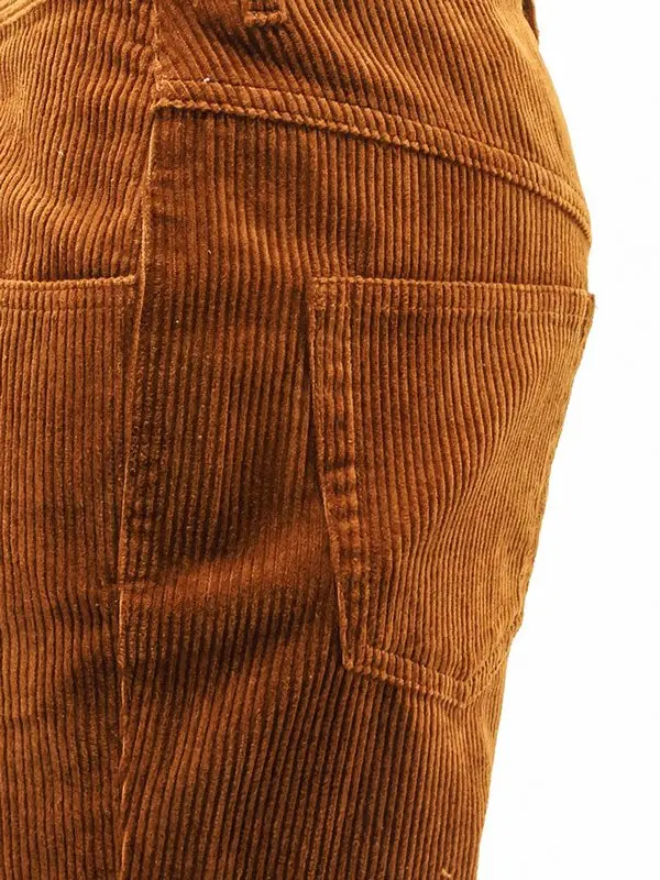 MARANT ETOILE Ruthie Corduroy Trousers - Brown