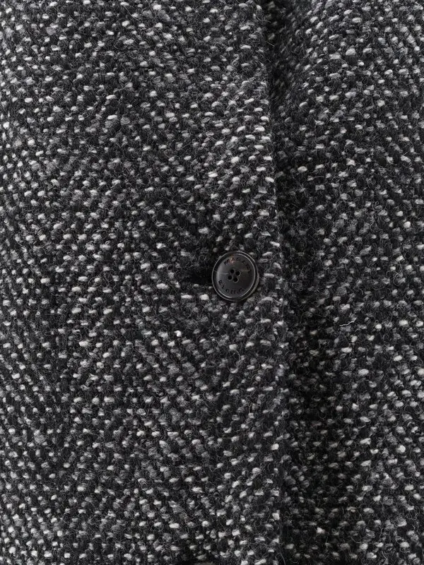 MARANT ETOILE Drogo Mélange Fabric Coat