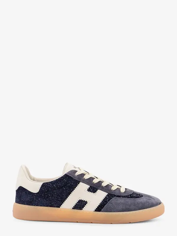Hogan Suede Sneakers With Iconic Side Logo