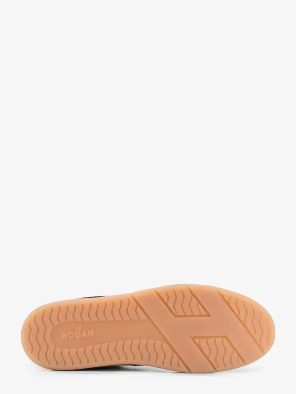 Hogan Suede Sneakers With Iconic Side Logo
