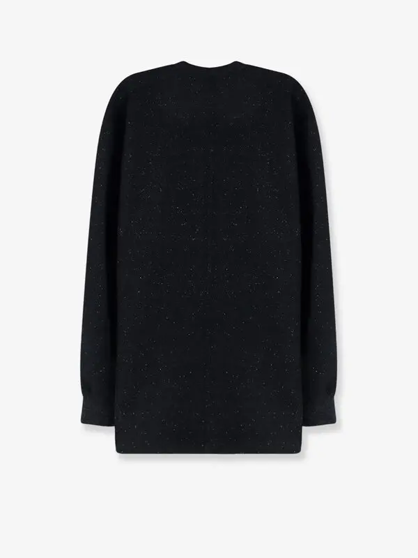 Rick Owens Wool And Cotton Blend Sweater