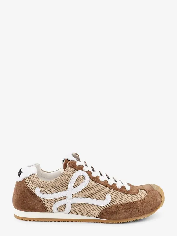 Loewe Ballet Runner 2.0 Sneakers In Nylon And Suede With Side Logo