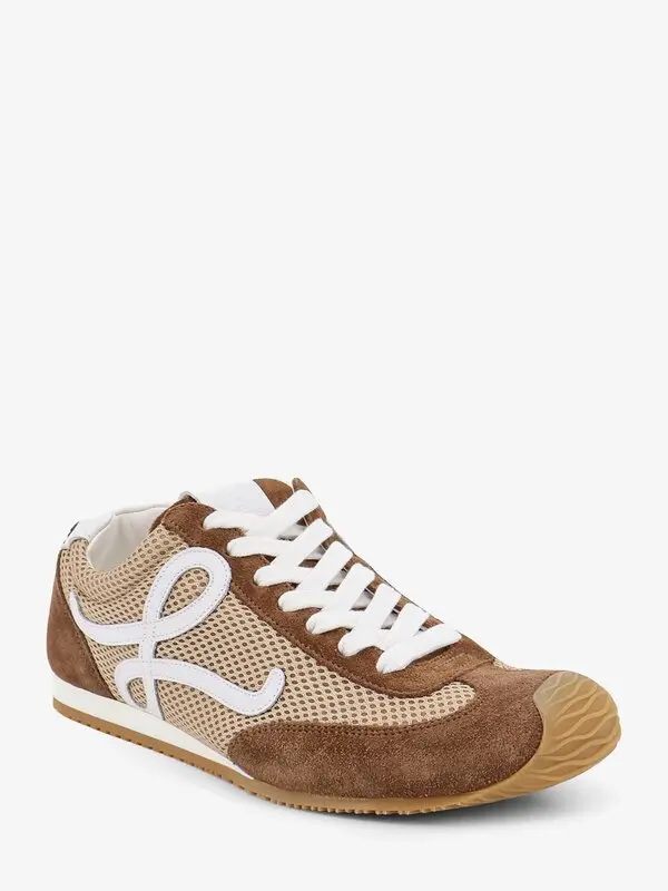 Loewe Ballet Runner 2.0 Sneakers In Nylon And Suede With Side Logo