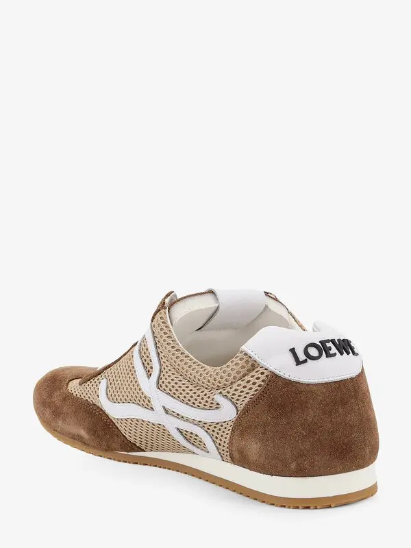 Loewe Ballet Runner 2.0 Sneakers In Nylon And Suede With Side Logo