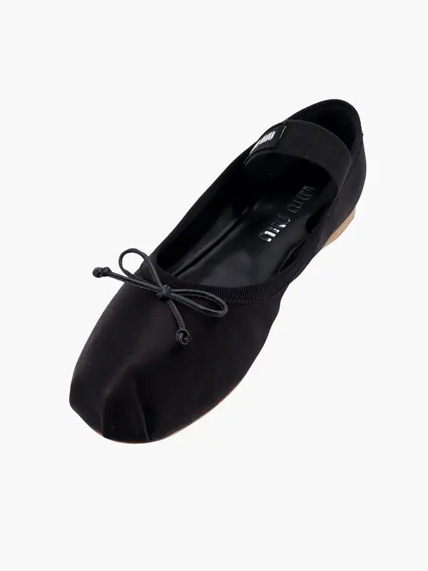 Miu Miu Satin Ballet Flats