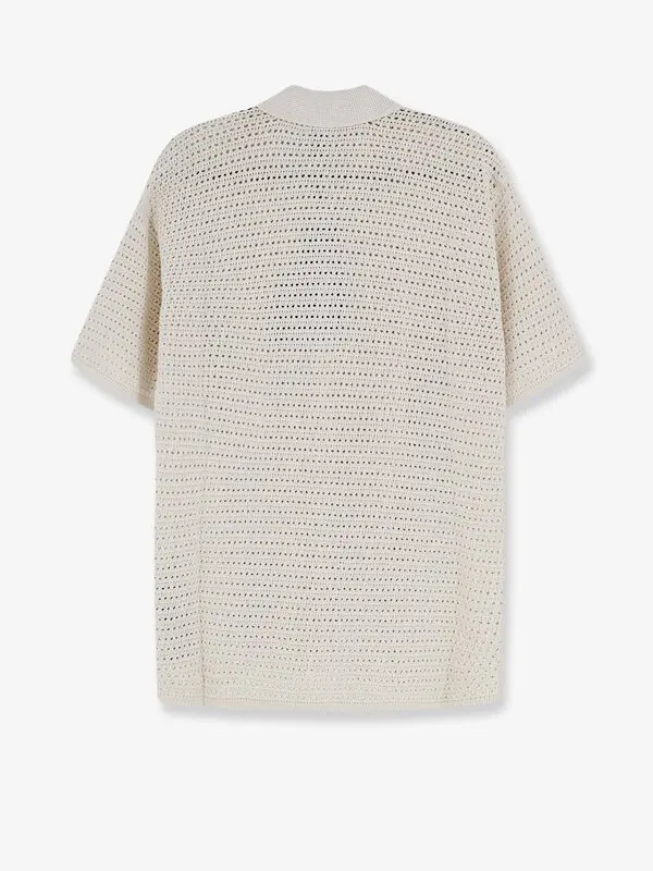 REPRESENT Pico Cotton Blend Polo Shirt