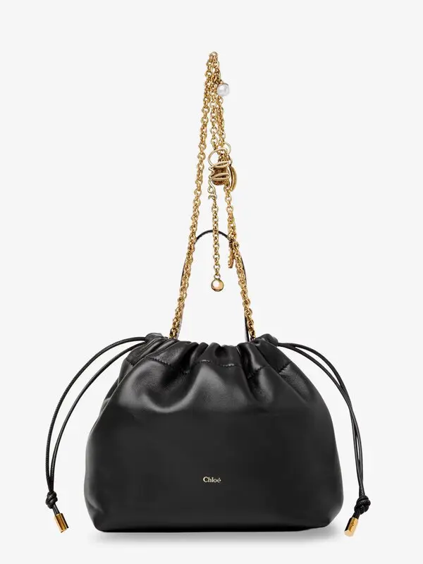 Chloé Icons Leather Crossbody Bag With Front Logo