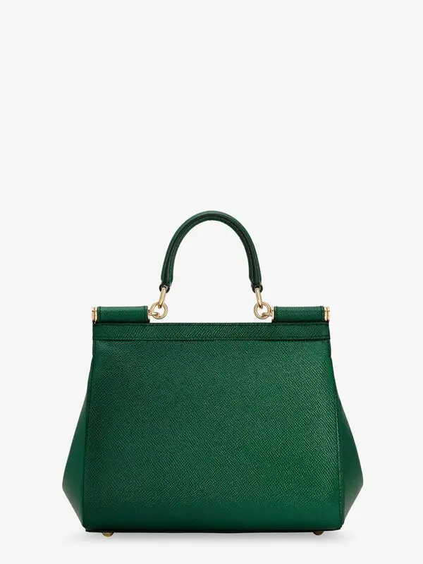 Dolce & Gabbana Sicily Leather Crossbody Bag - Green