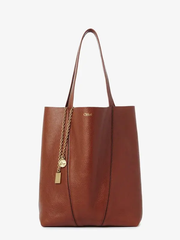 Chloé Spin Leather Shoulder Bag
