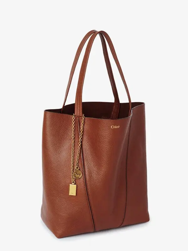 Chloé Spin Leather Shoulder Bag