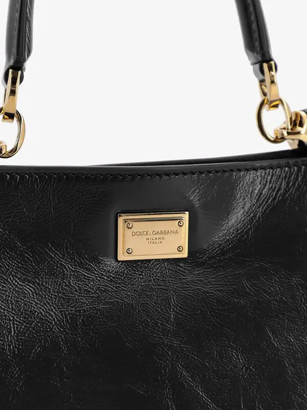 Dolce & Gabbana Vittoria Leather Shoulder Bag