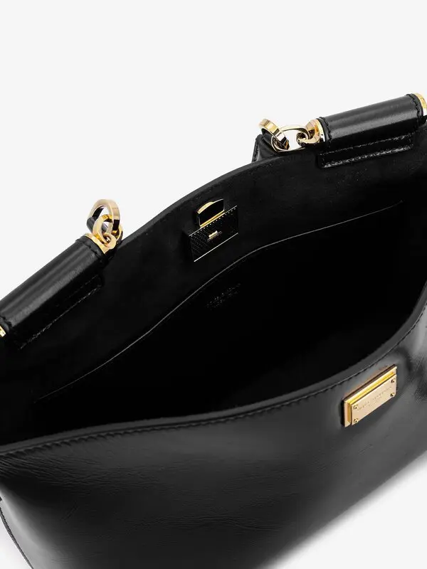 Dolce & Gabbana Vittoria Leather Shoulder Bag