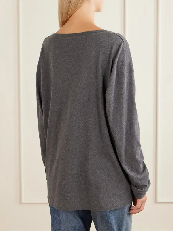 THE ROW Birket Oversized Cotton-jersey T-shirt