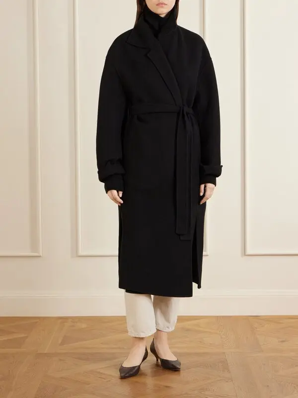 THE ROW Ciara Wool And Cashmere-blend Long Coat