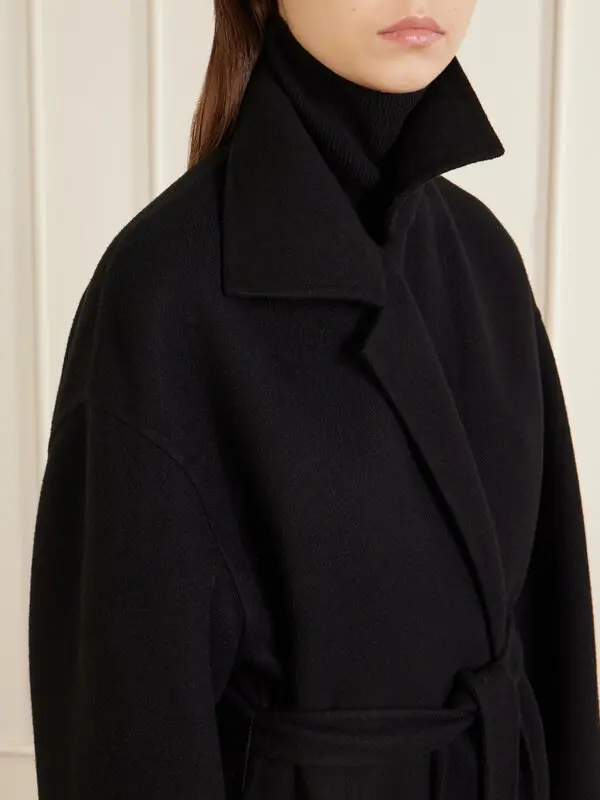 THE ROW Ciara Wool And Cashmere-blend Long Coat