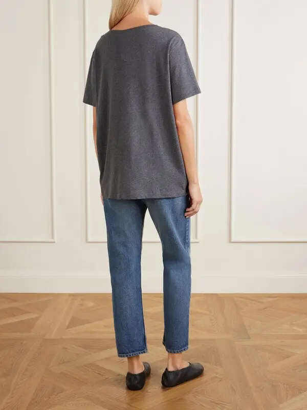 THE ROW Dera Oversized Cotton-jersey T-shirt