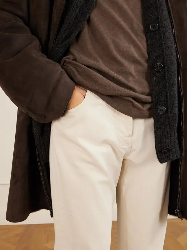 THE ROW Mid-rise Straight-leg Jeans