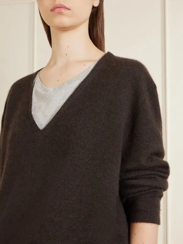 THE ROW Purin Cashmere Sweater