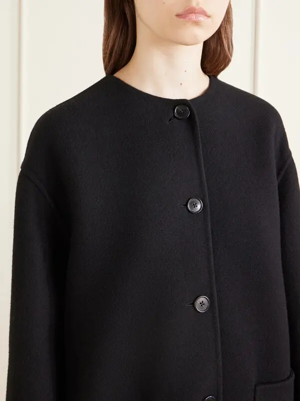 THE ROW Quintus Wool And Cashmere-blend Coat
