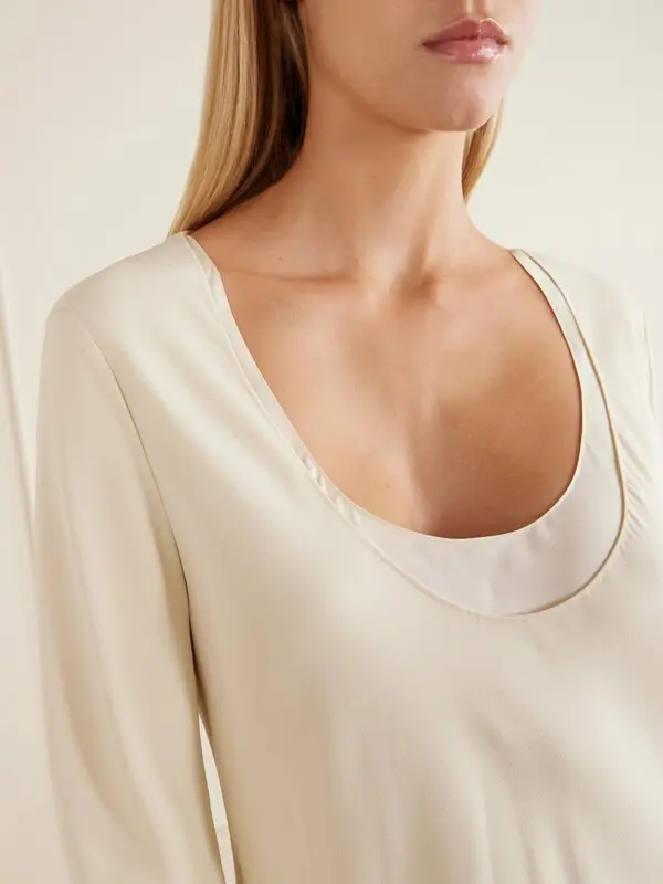 THE ROW Blaze Cady Maxi Dress