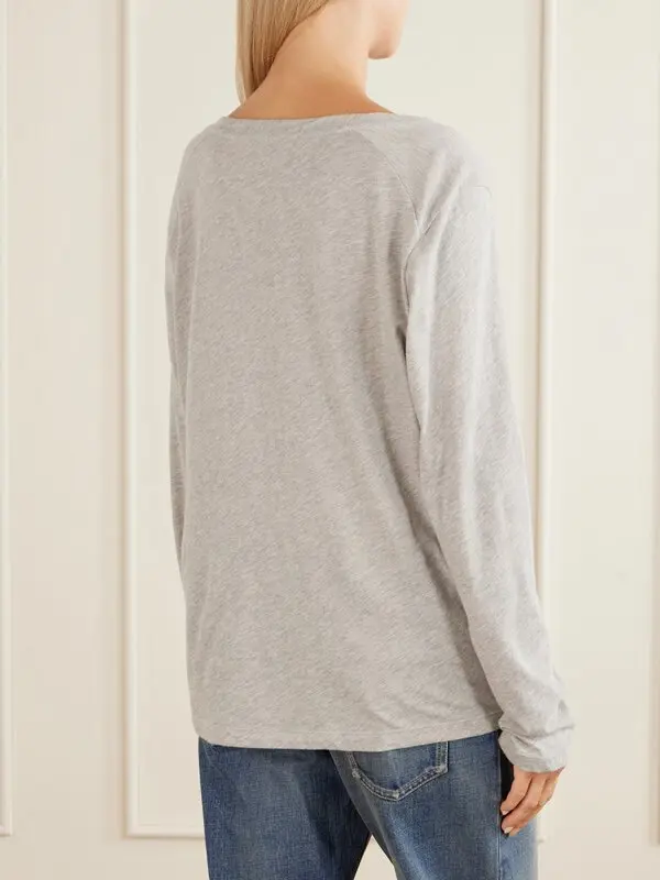 THE ROW Fraya Cotton-jersey T-shirt