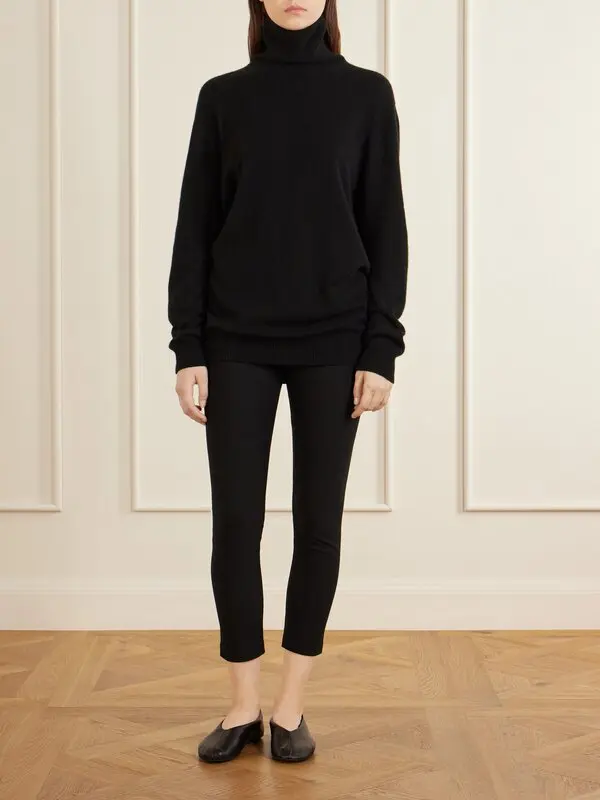 THE ROW Gael Skinny-leg Cropped Pants