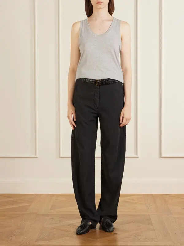 THE ROW Elana Cotton-jersey Tank