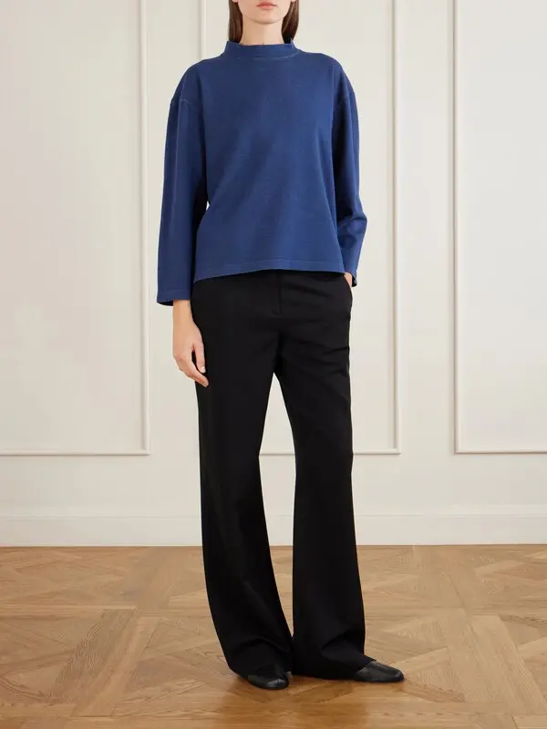 THE ROW Kate Cotton-blend Sweatshirt