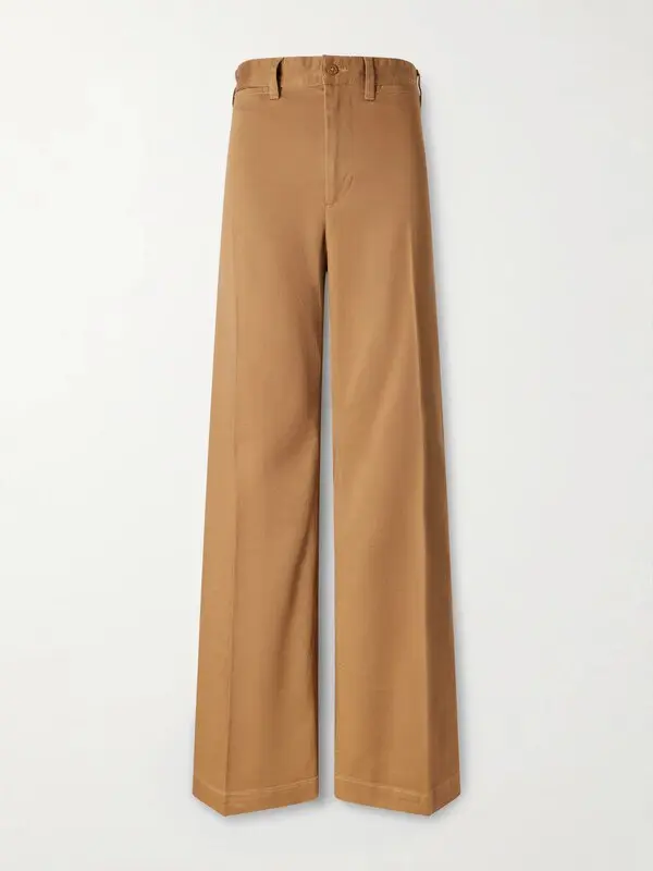 Polo Ralph Lauren Stretch Cotton-twill Flared Pants