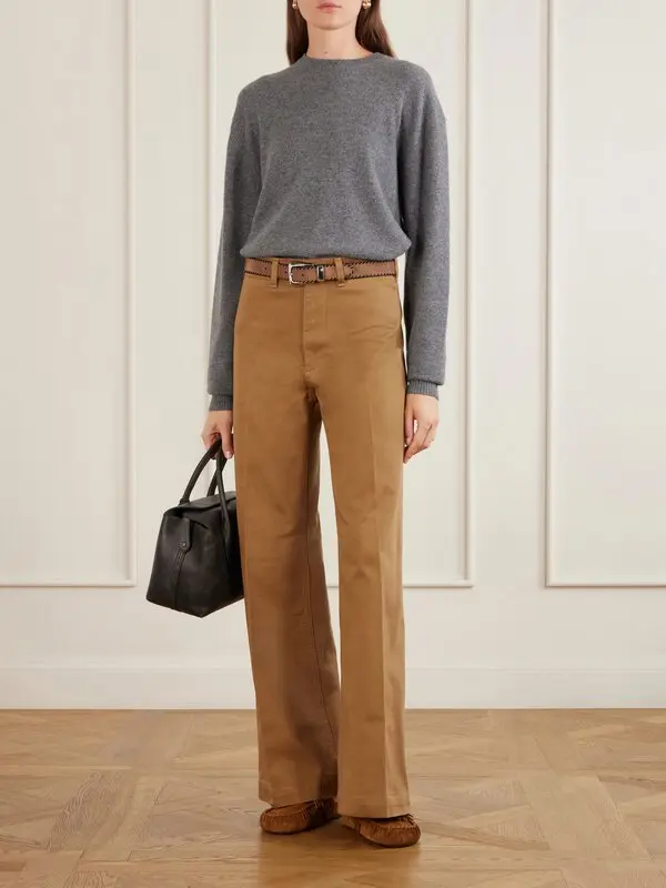 Polo Ralph Lauren Stretch Cotton-twill Flared Pants