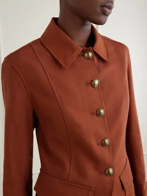 Veronica Beard Laramie Dickey Sequin And Bead-embellished Twill Jacket