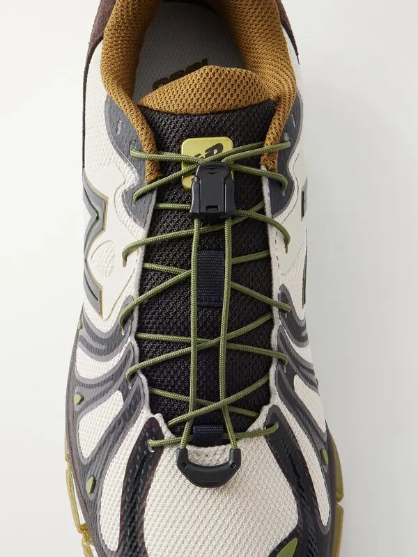 NEW BALANCE 1890 Abzorb Suede-trimmed Mesh Sneakers